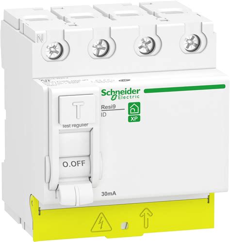 Interrupteur différentiel 4P 40A 30mA type AC SCHNEIDER ELECTRIC