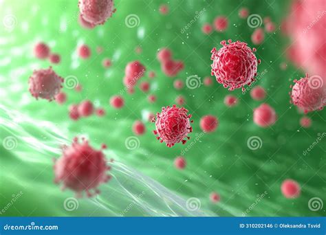 Virus Infect A Body Cell Viral Infection The Influenza Virus Attacks