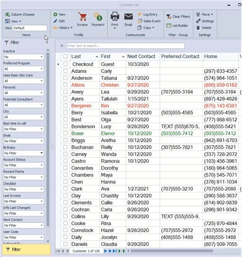 Print Reports Labels Or Send Email To Contacts With Upcoming Birthdays Boulevard Installed