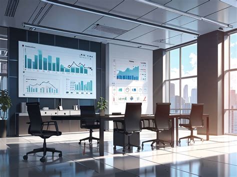 Data Analyst Office Room In 2025 Corporate Office Decor Office