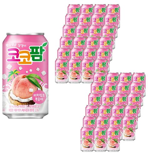 해태htb 코코팜 피치핑크 복숭아 티몬