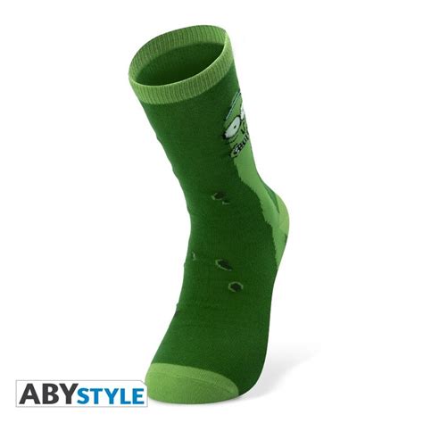 Chaussettes Rick Morty Pickle Rick Vêtements et accessoires pour