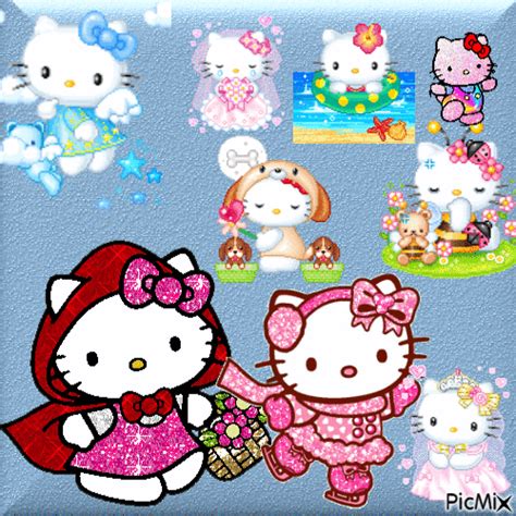 Hello Kitty Free Animated  Picmix