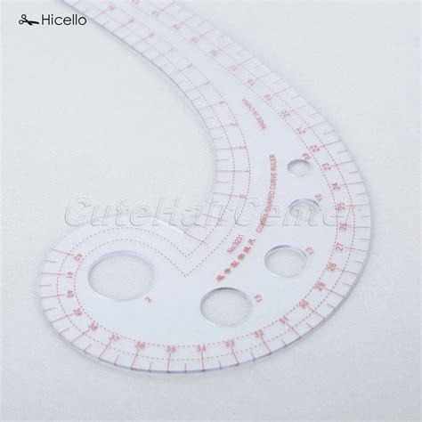 Hot Selling 1pc Plastic Curve Ruler Sewing Tools Soft Comma Shaped