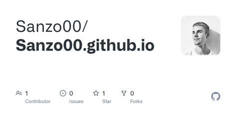 GitHub Sanzo Sanzo Github Io