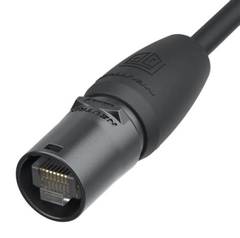 Neutrik Ne8mx B Top Cable Connector Carrier Ethercon Cat5 And Cat6a