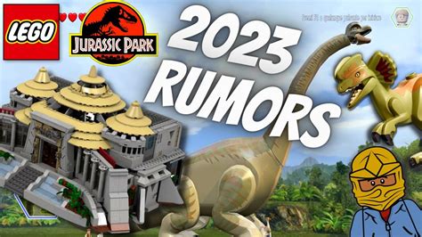 FINALLY 2023 LEGO Jurassic Park 30th Anniversary Sets Visitor Center
