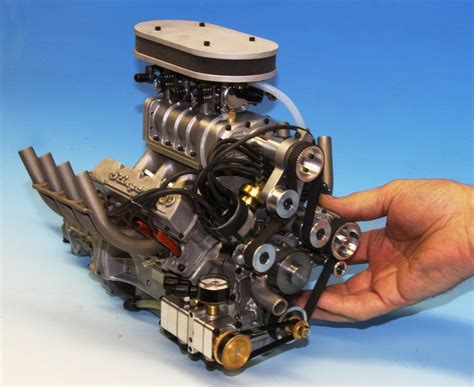 Worlds Smallest Supercharged V 8 Four Stroke Engine Hits Production