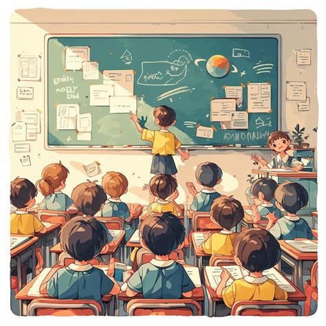 Classroom Rules Poster Premium Ai Generated Vector