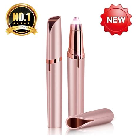High Quality Electric Face Brows Hair Remover Epilator Lipstick Shape