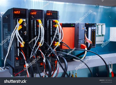 Plc Programmable Logic Controller Powersupply Iomodule Stock Photo Shutterstock