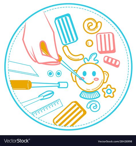 Polymer Clay Royalty Free Vector Image Vectorstock
