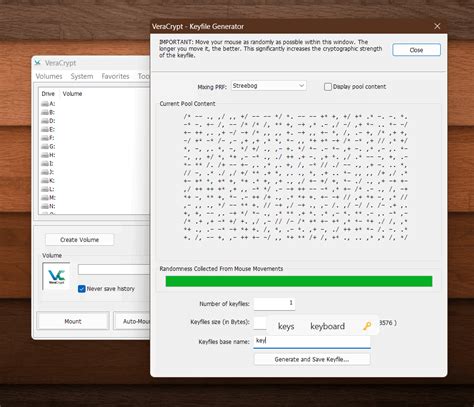 I Just Use Veracrypt To Generate My Key File Thoughts Proscons Vs