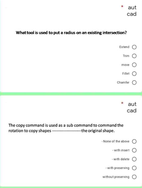 Answered Aut Cad What Tool Is Used To Put A Bartleby
