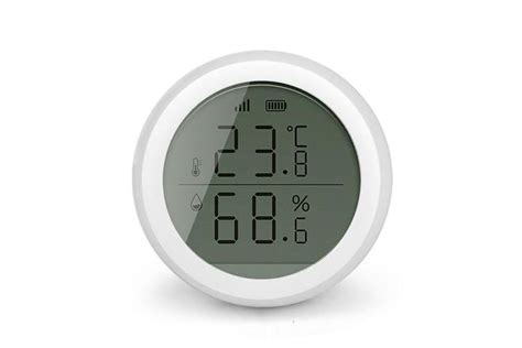 Sensore Di Temperatura E Umidità Con Display Taphome Domotica