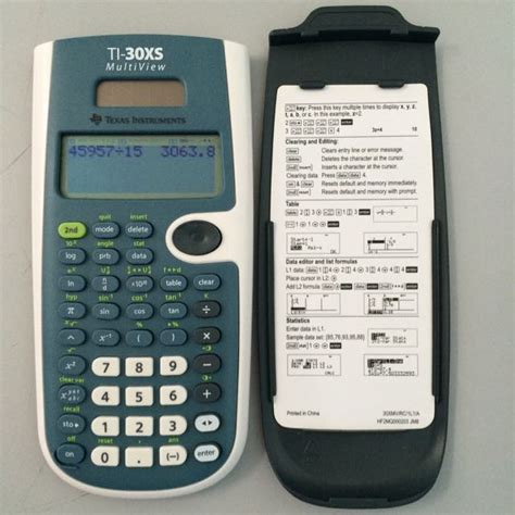 Texas Instruments Ti 30xs Hobbies And Toys Books And Magazines Textbooks