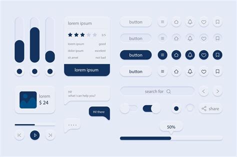 Premium Vector Free Vector Ui Kit Elements And Graphics Resources For Modern User Interface Design