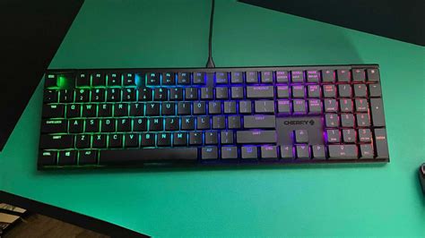 Cherry Mx 10 0n Rgb Keyboard Review Vibrant Lighting But Too