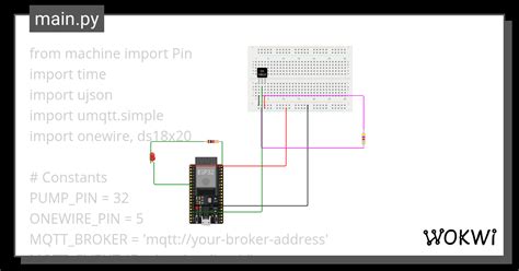 Pumping System Wokwi ESP32 STM32 Arduino Simulator