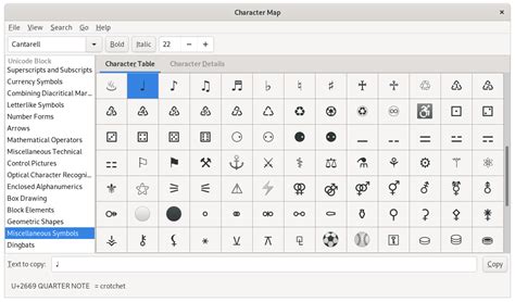 Debian How To Find Special Characters Say Like The Musical Symbol