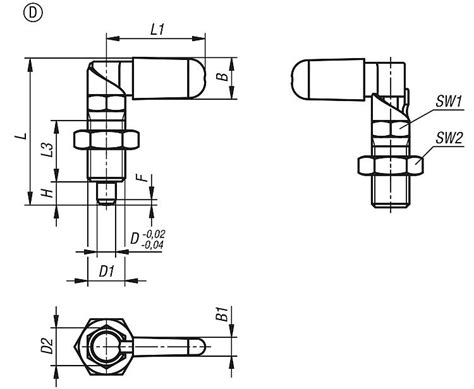Kipp Cam Action Indexing Plungers With Stop
