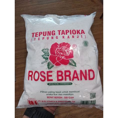 Jual Tepung Tapioka Tepung Kanji Rose Brand 500 Gr Ori TERMURAH