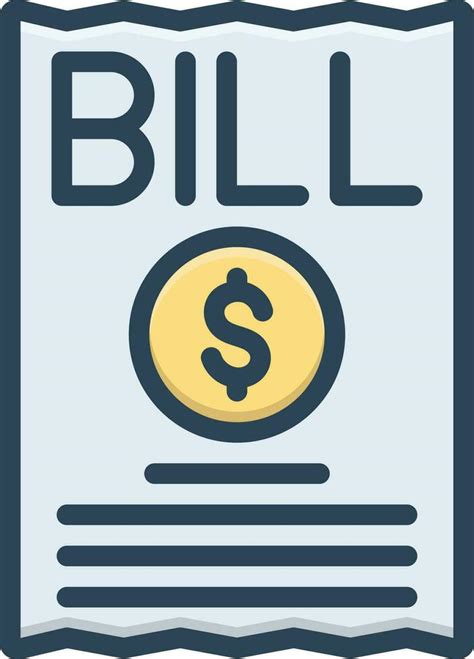 Color Icon For Billing 29090432 Vector Art At Vecteezy