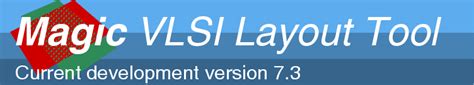 magic vlsi layout tool version 7 2