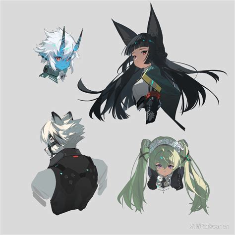 Hoshimi Miyabi Von Lycaon Corin Wickes And Soukaku Zenless Zone