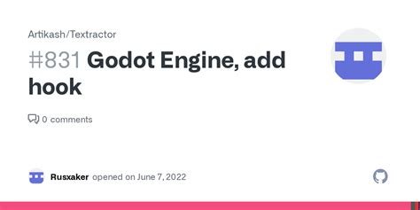 godot engine add hook · issue 831 · artikash textractor · github