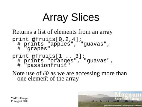 Introduction To Perl Day 1 Odp