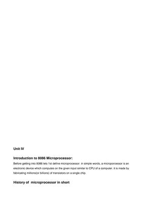Computer Architecture And Organization Unit And BCA RD Semester Course Code BCA S