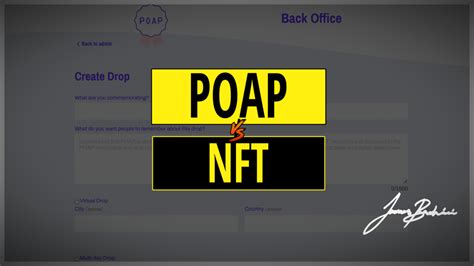 Poap Vs Nft A Guide With Examples