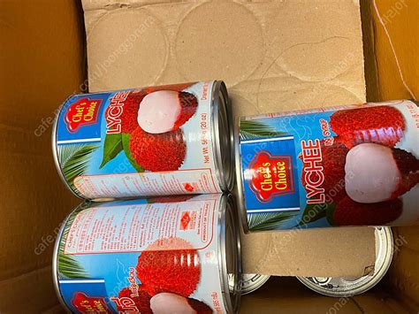 쉐프초이스 리치 통조림 열대과일 통조림 중고나라 카페에서 운영하는 공식 사이트