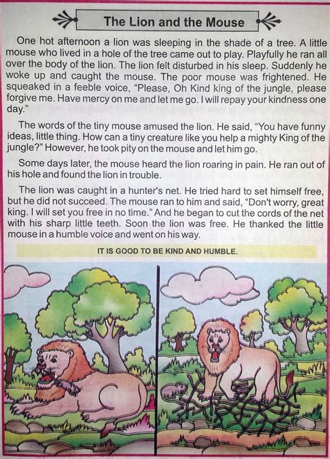 The Lion And The Mouse Exploring Questions And Revealing Answers