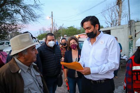 Supervisa Presidente Municipal Carlos Peña Ortiz Avances De Cárcamo