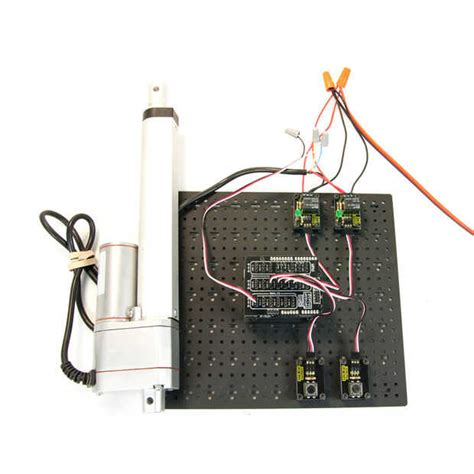 Controlar Un Actuador Lineal Grande Con Arduino Paso 1 Lista De
