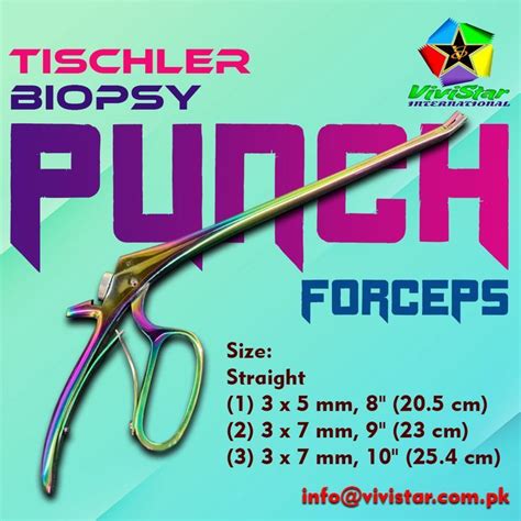 Tischler Biopsy Punch Forceps