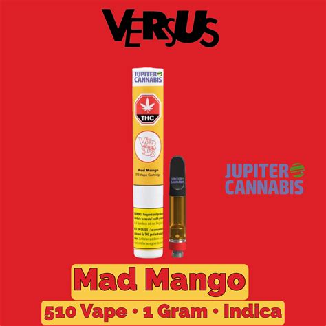 Versus Mad Mango Vape Jupiter Cannabis Winnipeg