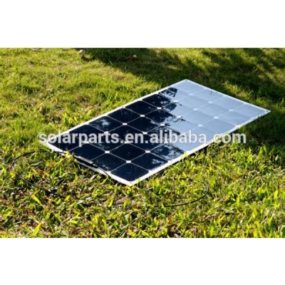 100 Watt Sunpower Flexible Solar Panel With High Efficiency Greenbusinesstrade