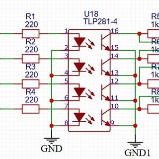 Optocoupler Isolation Circuit Download Scientific Diagram