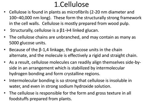 Non Starch Polysaccharides Ppt