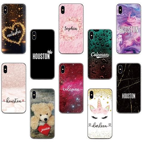 Diy Customize Name Cover For Sony Xperia 10 5 1 Ii Iii Iv V 2023 Xz5 