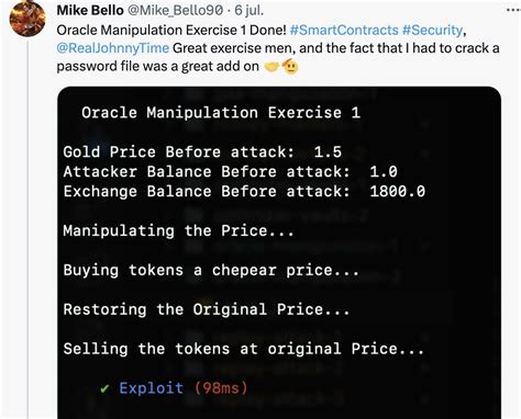 Miguel Angel Bello On Linkedin Smartcontracts Security