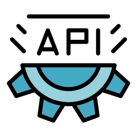 Premium Vector Api Software Icon Outline Vector Build Process Monitor
