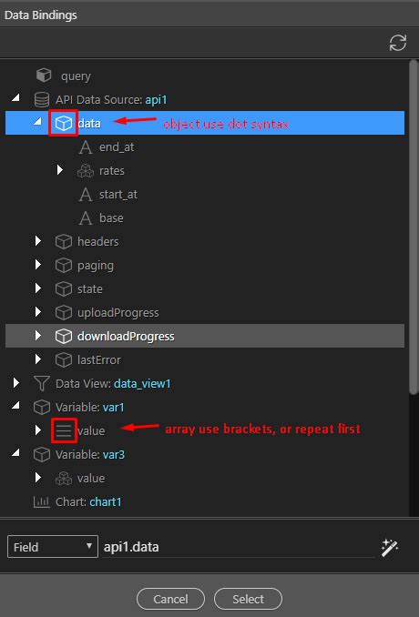 indexing into data structures need help wappler community