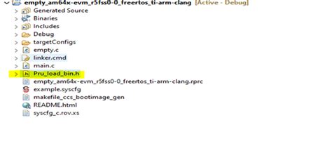 Faq Am64x How To Loadflash Pru Binaries Into External Memory