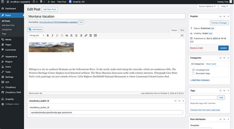 cloudinary asset loader for astro and headless wordpress using