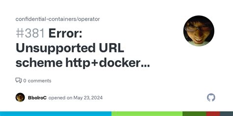 Error Unsupported Url Scheme Docker Encountered While Installing