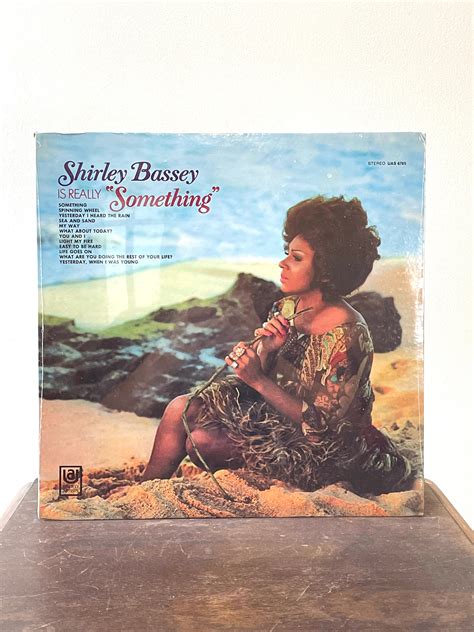 Sealed Shirley Bassey Is Really Something Vintage Vinyl Record Etsy